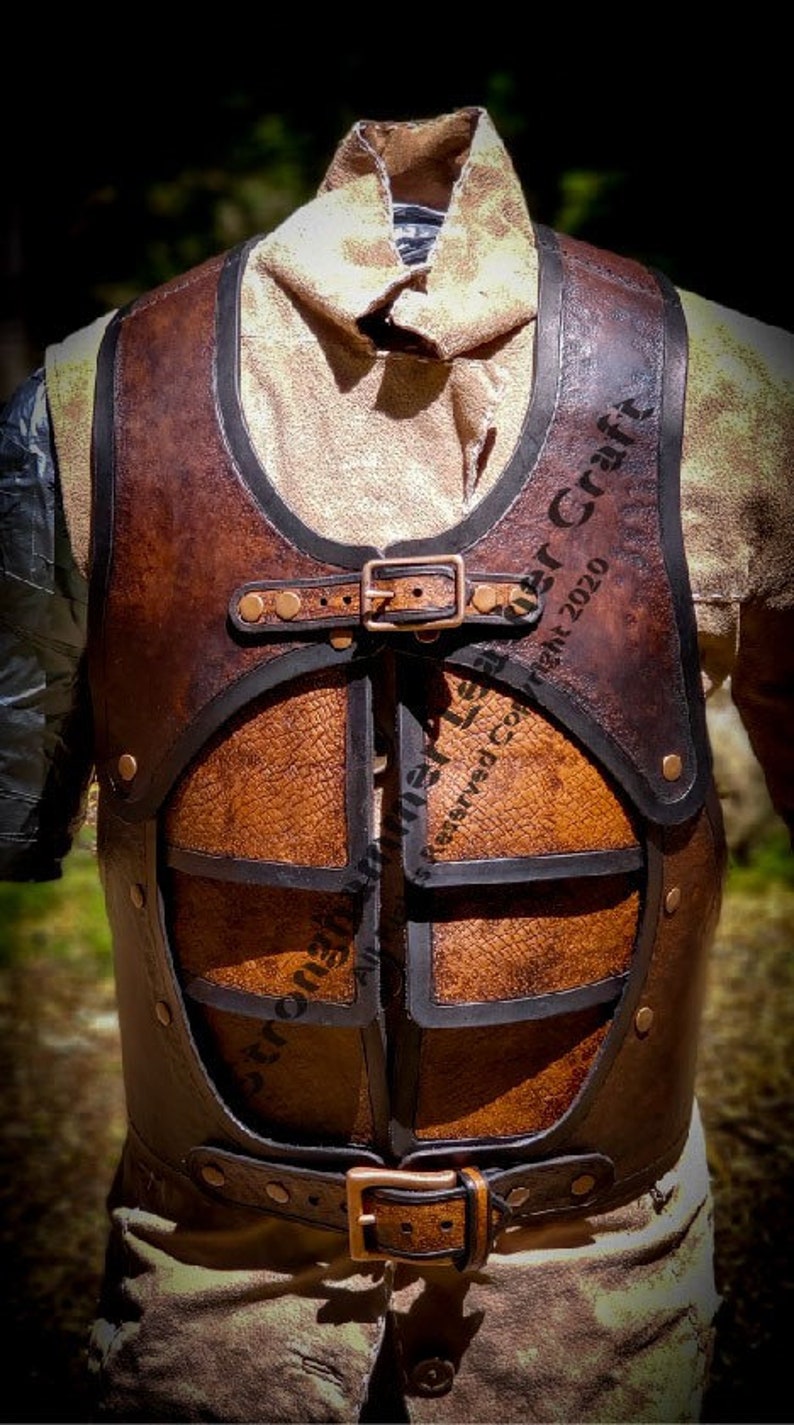 Leather Armor Pattern - Etsy UK