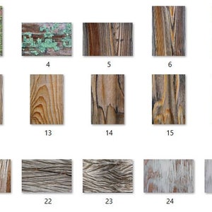 Rustic Wood Textures: 25 Vintage Digital Backgrounds (instant Download ...