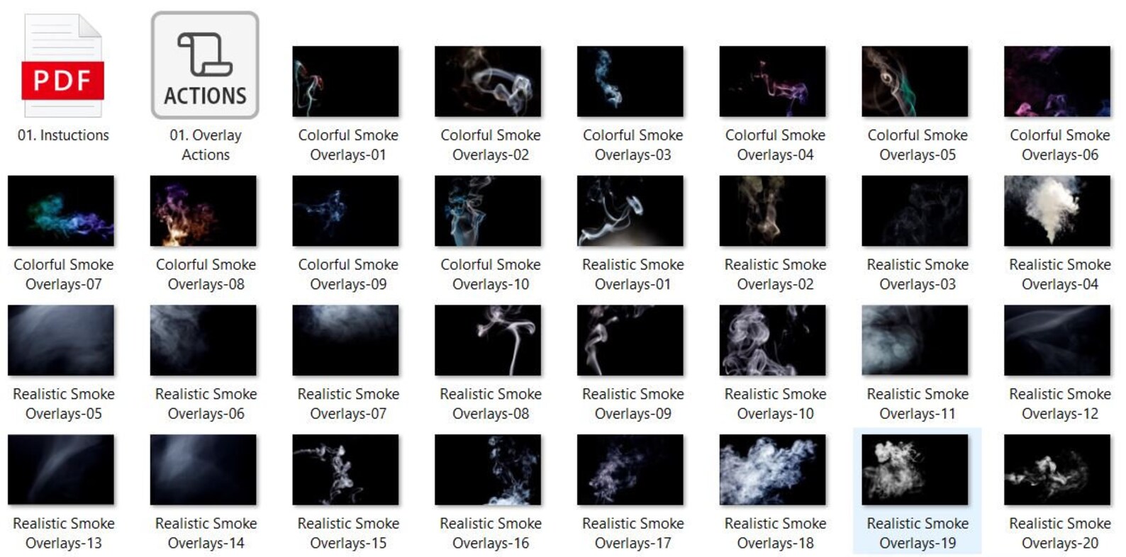 96 Realistic Smoke Overlays for Photoshop Smoke Overlays Fog | Etsy