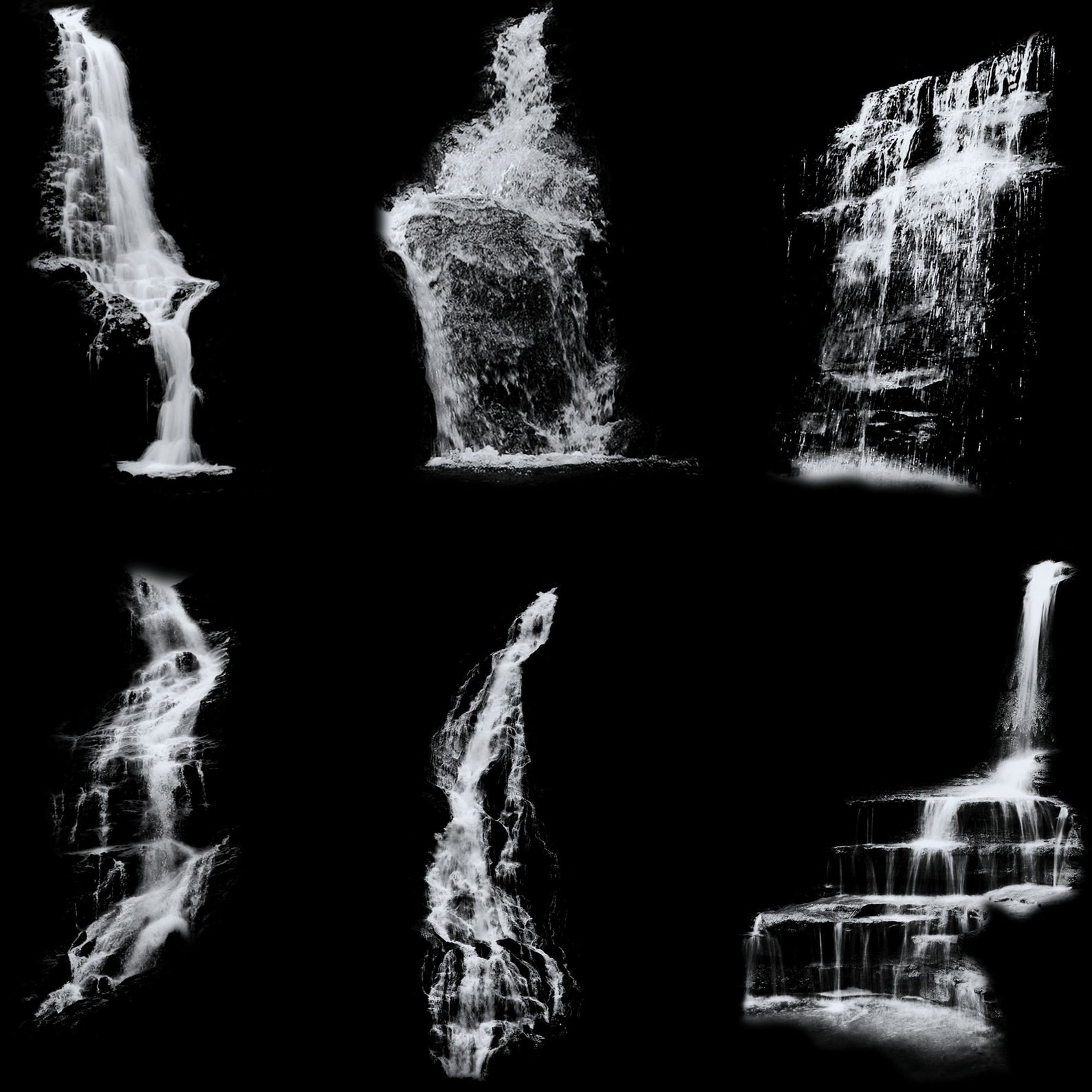 Waterfall Overlays for Photoshop Waterfall Overlays - Etsy