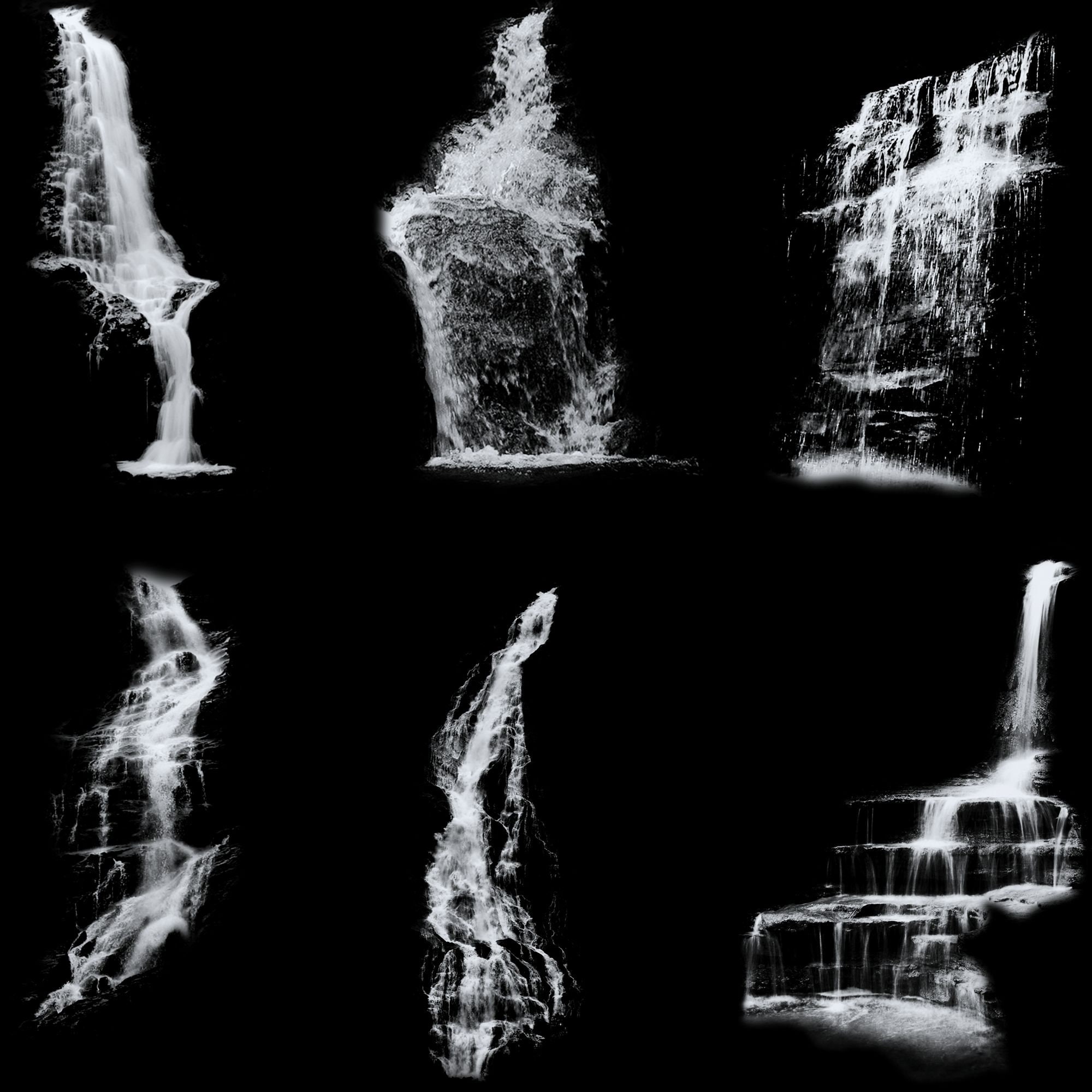 Waterfall Overlays for Photoshop Waterfall Overlays - Etsy