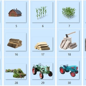 Farm Country, Barns Overlays, Tree Overlays, Flowers, Plant Overlays ...