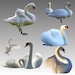30 Swan Overlays for Photoshop, Swan Overlays, Bird Overlays, Swans ...