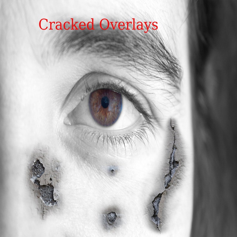 Realistic Scar Overlays for Photoshop Halloween Overlays | Etsy