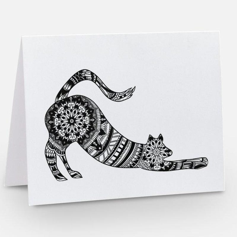 Picasso Cat - Etsy
