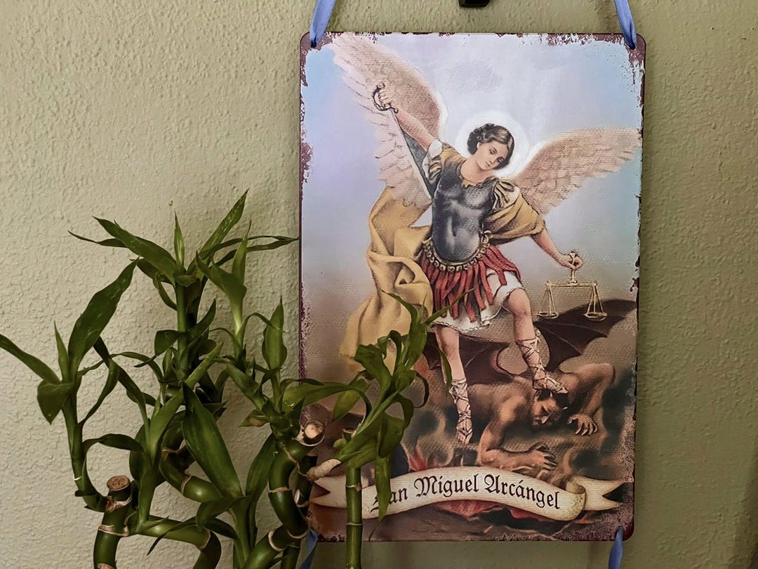 Archangel Michael Wall Art - Etsy