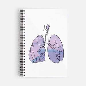 Minimalist Anatomical Lung Collection - Etsy