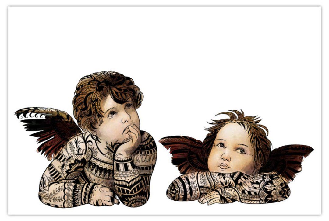 Raffaello's Sistine Cherubs Collection - Etsy