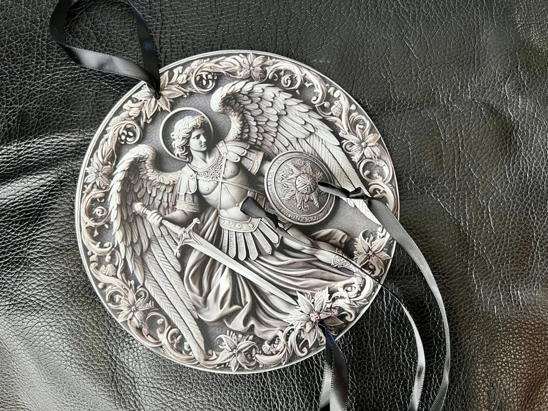 Archangel Michael Metal Wall Art - Etsy