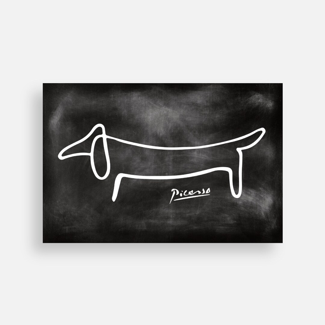 Picassos Dachsund lump Collection - Etsy