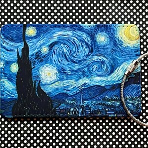 Van Goghs Starry Night Luggage Tag / RX Bag - Etsy