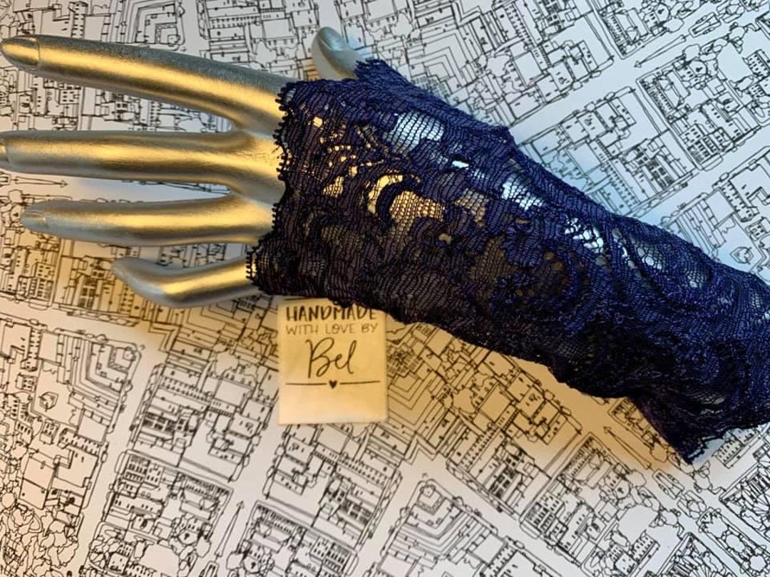 Royal Blue Lace Arm Warmers - Etsy