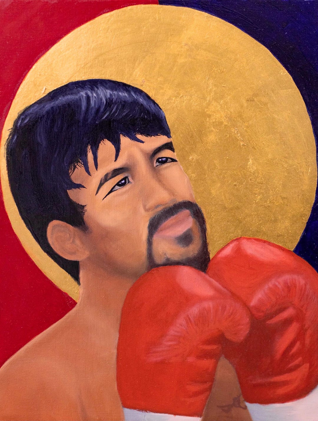 Manny Pacquiao Boxing Fine Art Giclee Print print Only - Etsy