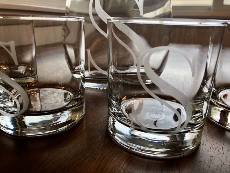 Custom Etched Infinity Bottle - Etsy