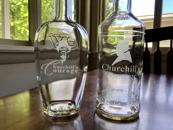 Custom Etched Infinity Bottle - Etsy