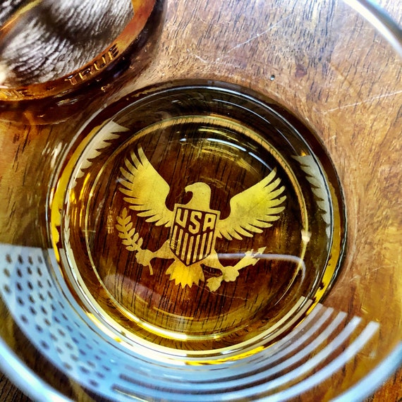 Custom Etched Rocks Glasses | Etsy