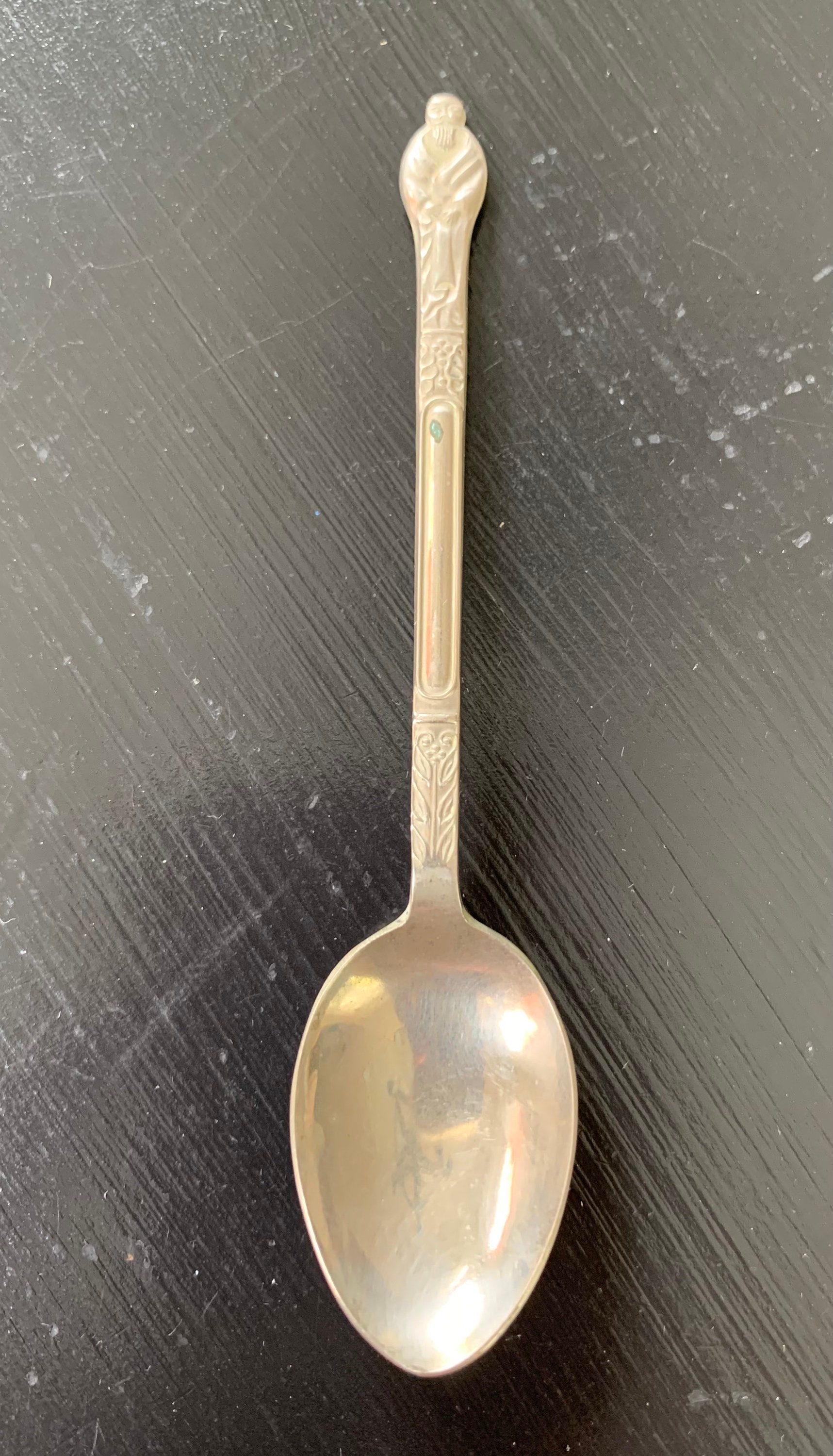 Antique 1890s Set of Six Nickel Silver Spoons | Etsy