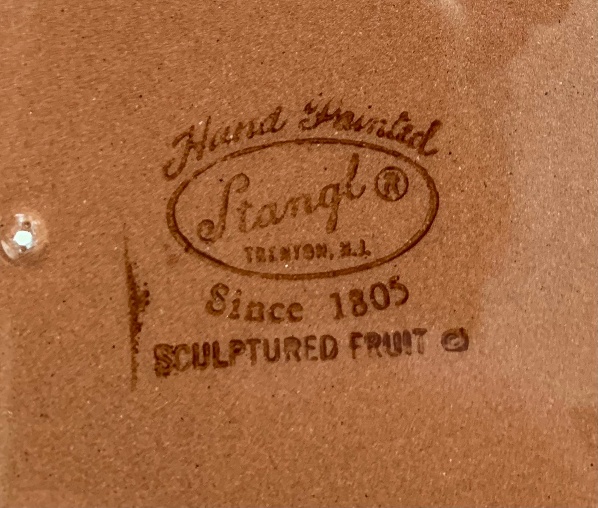 Vintage Stangl Sculpted Fruit Serving Platter - Etsy