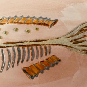 Mid Century Modern Artist Made Fish Platter - Etsy