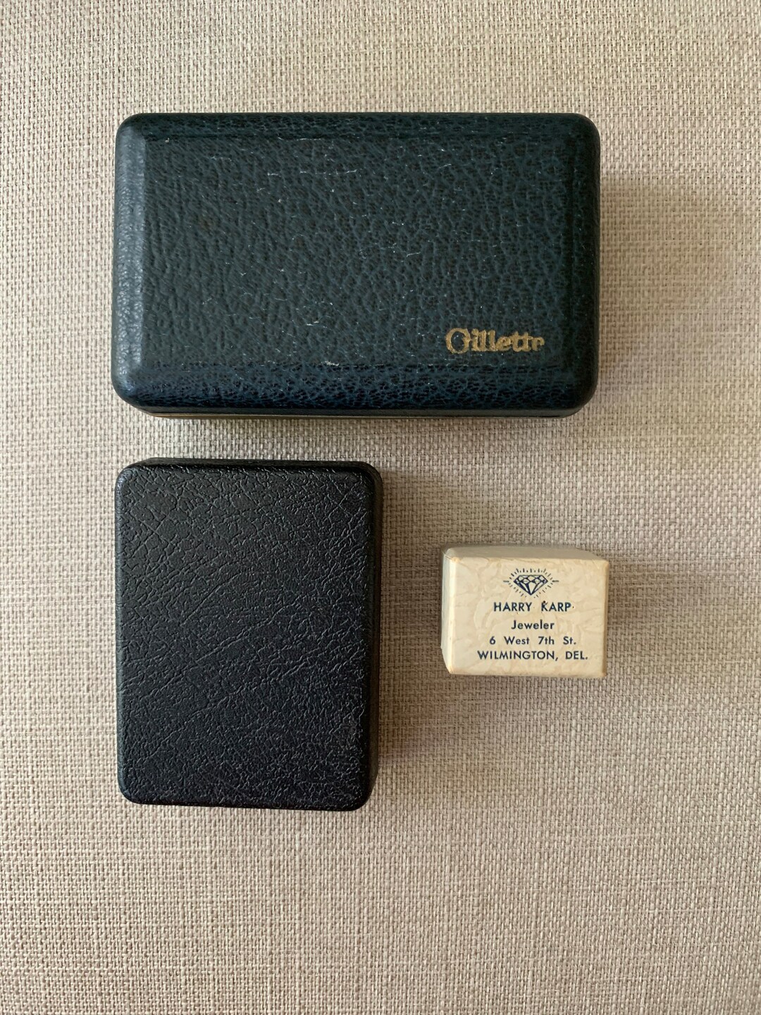 Vintage Set of Three Presentation Boxes - Etsy