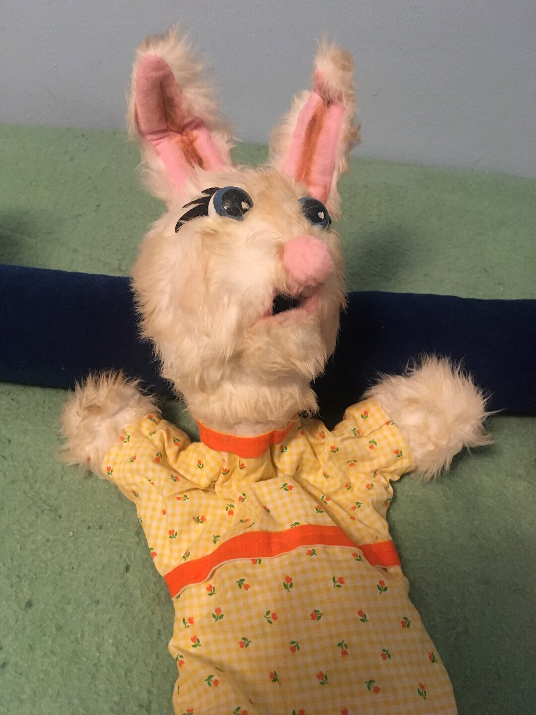 Fuzzy Felicia, Rabbit Hand Puppet - Etsy