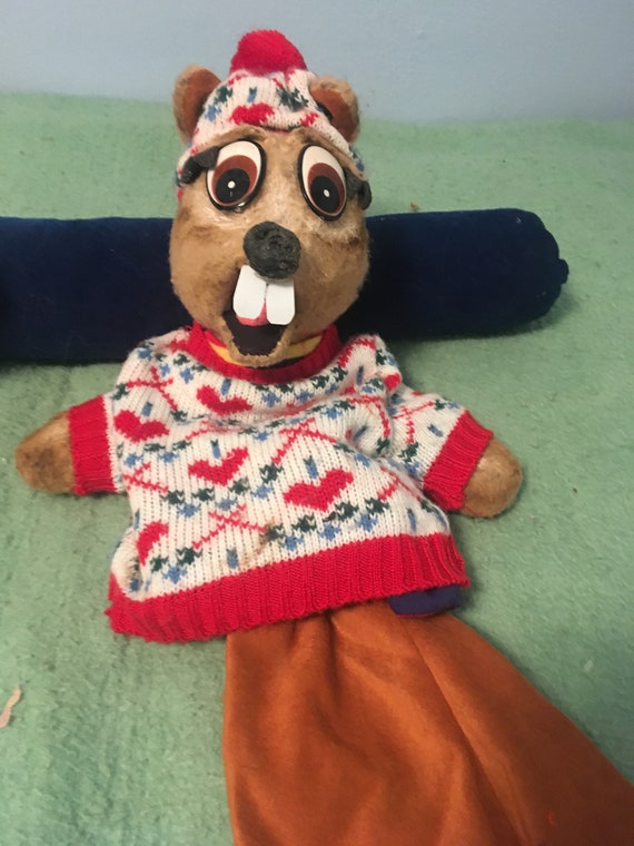 Squeek the Squirrel Hand Puppet | Etsy