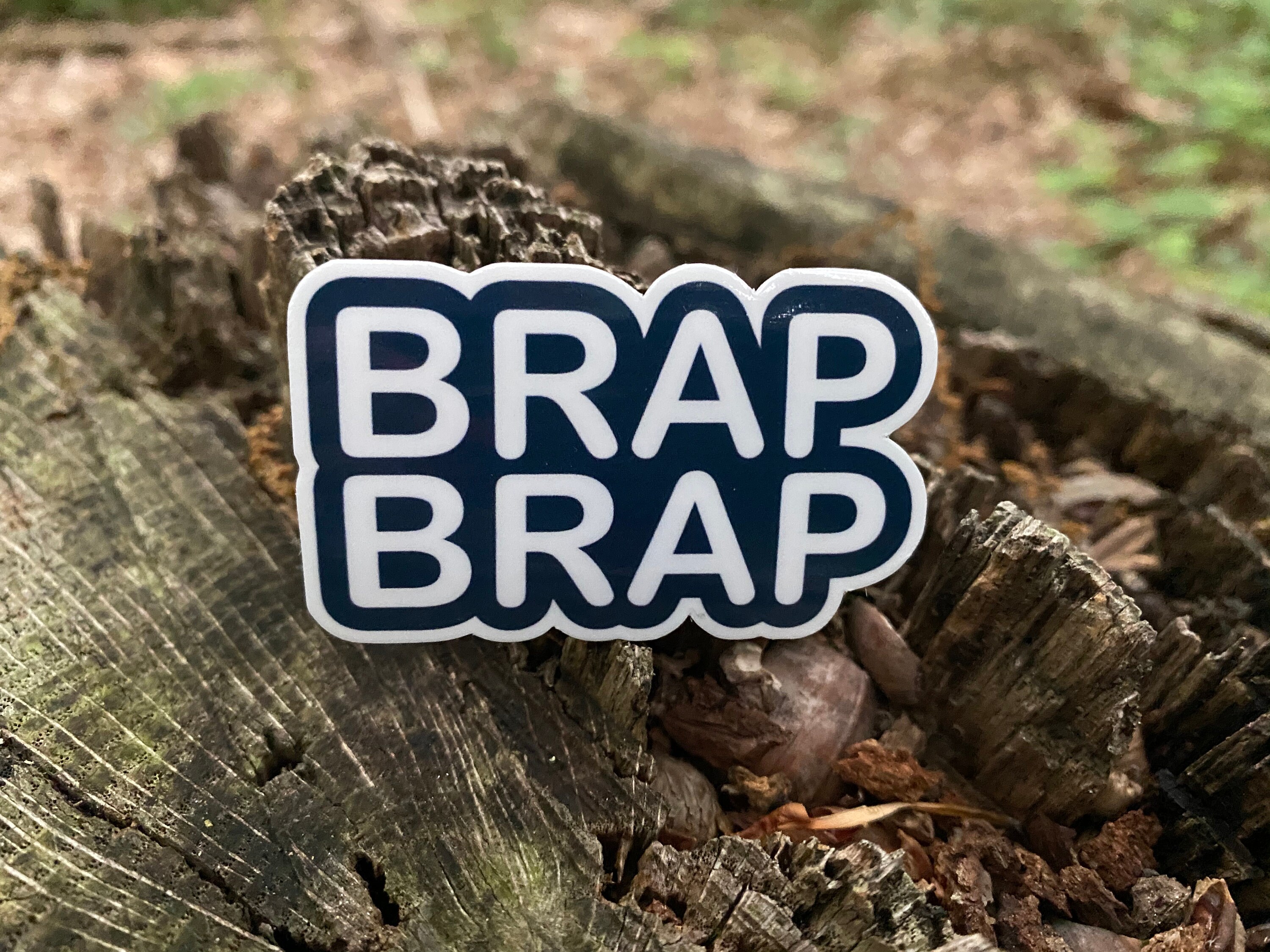 BRAP Sticker, Brap Brap, Braaap Sticker, Bike Sticker, Dirt Bike - Etsy