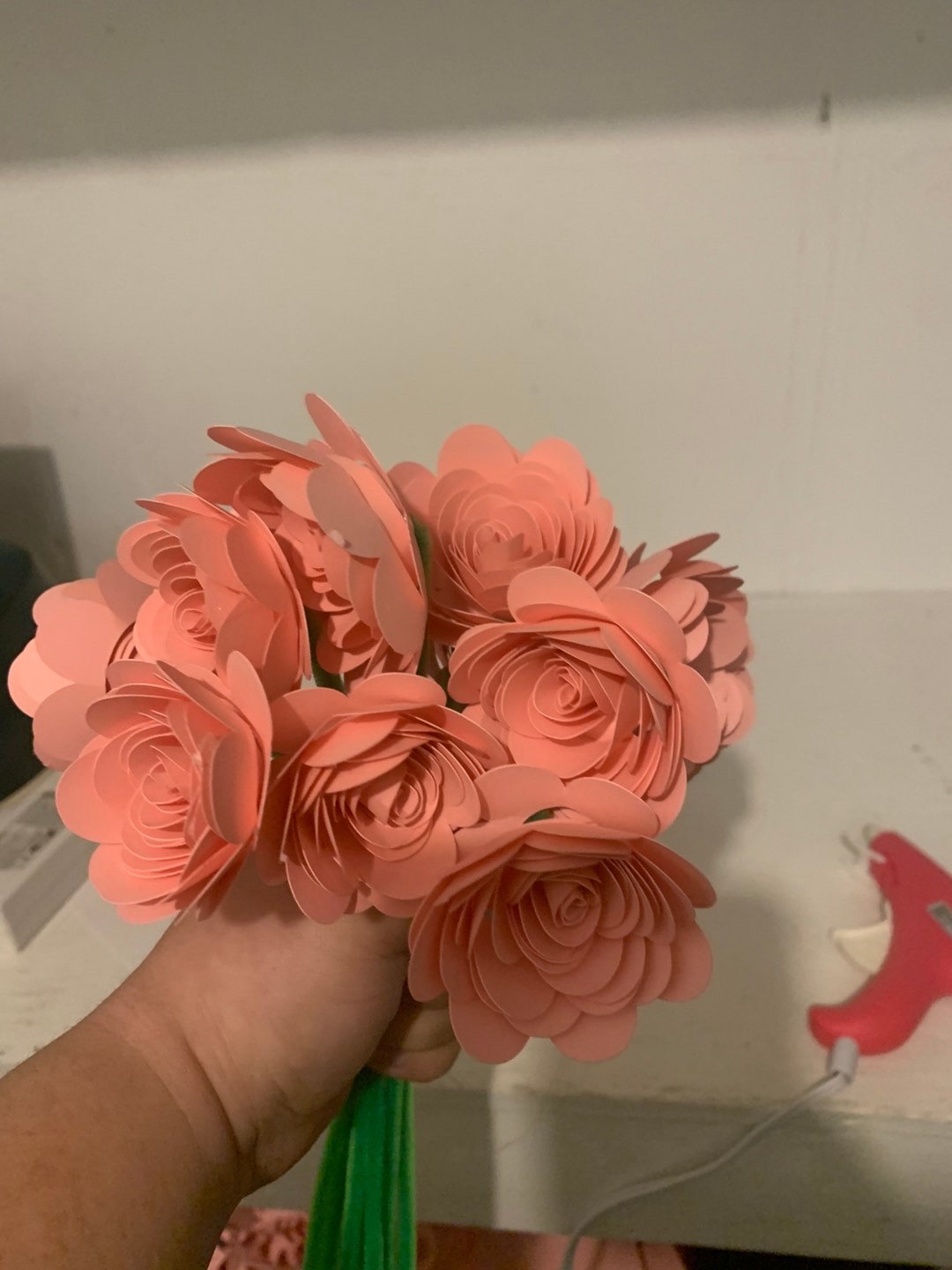 Cardstock Roses - Etsy