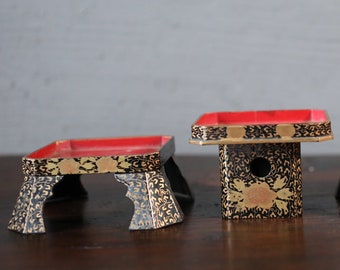 Japanese Wood Display Stand - Etsy