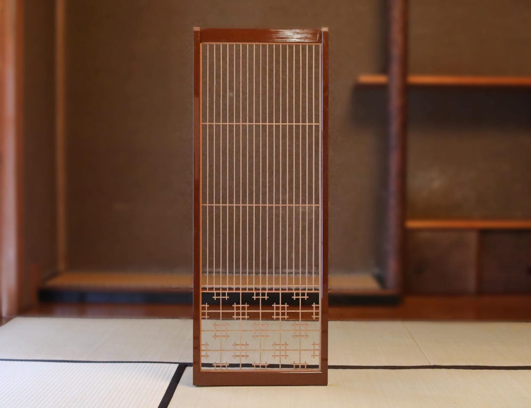 Antique Japanese Kumiko Shoji Screen, Architectural Interior, Furniture ...