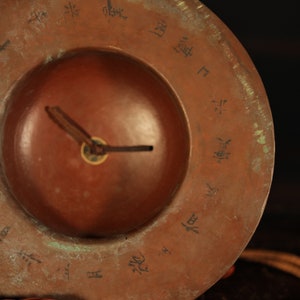 Japanese Antique Bronze Cymbals String and Tassel From Buddhist Temple ...