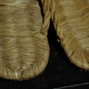 Japanese Vintage Traditional Sandal ROJI Zori Waraji Made of Straw for ...