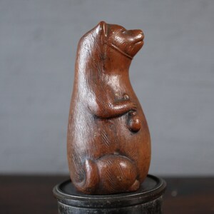 Japanese 1800s Antique BIZEN Pottery Sake Bottle Doll Tableware Old ...