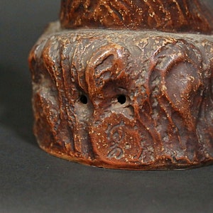 Japanese Antique BIZEN Monkey Doll Statue With Kanji Signature, Animal ...