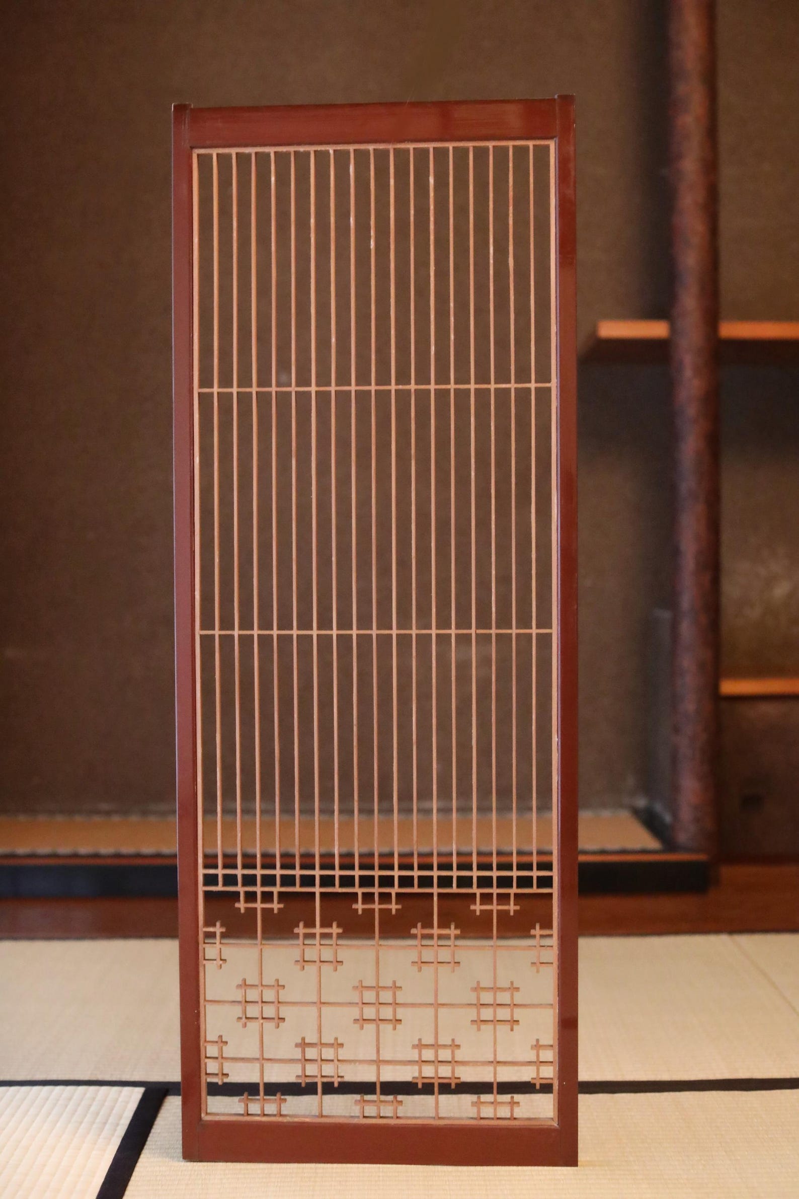 Antique Japanese Kumiko Shoji Screen, Architectural Interior, Furniture ...