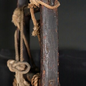 Japanese Antique Backbone Carry Frame, Farmer's Backpack, Hand Craft ...