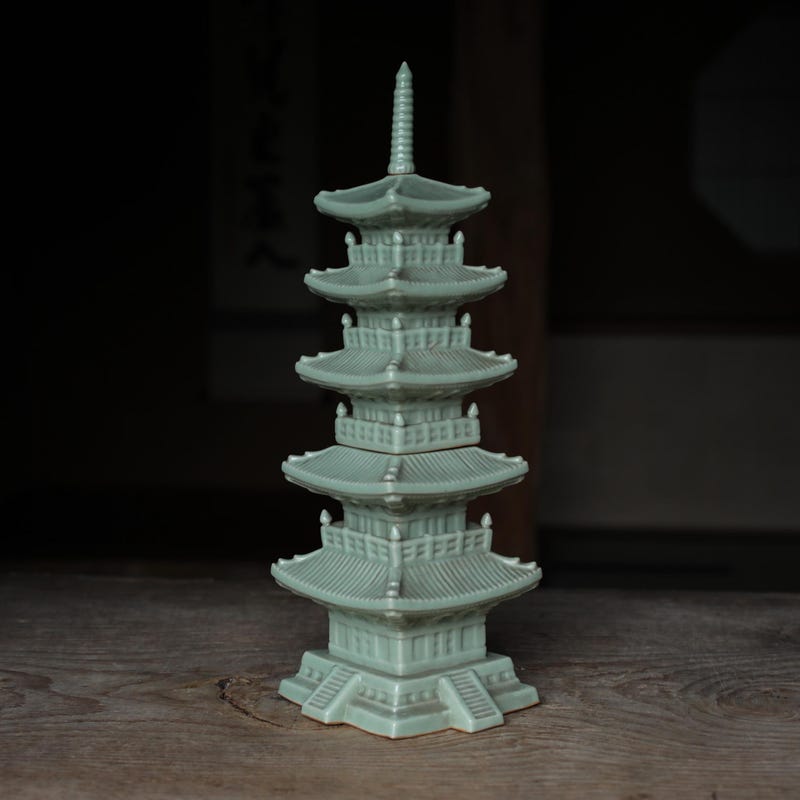 Porcelain Pagoda - Etsy