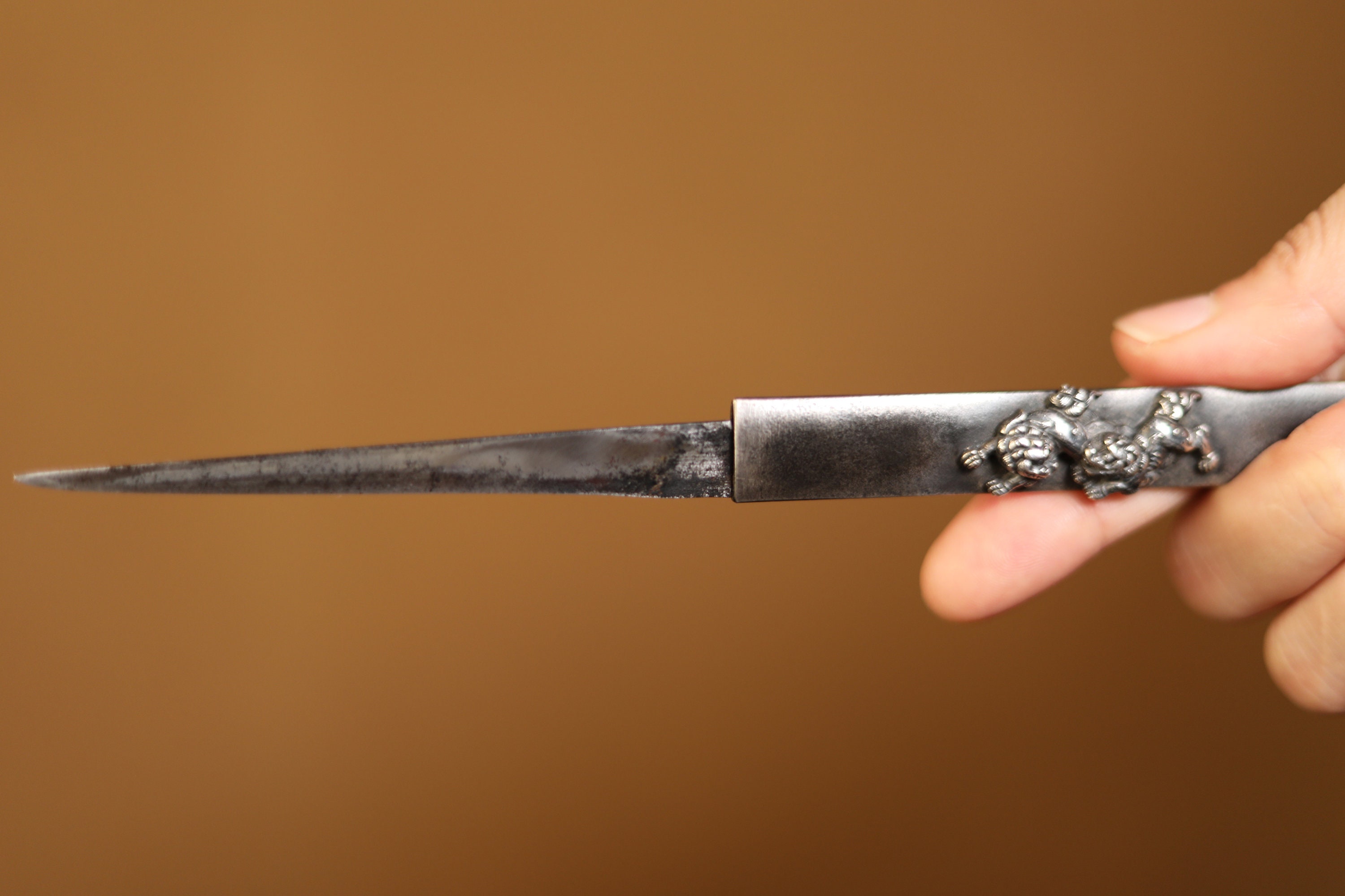 Japanese Vintage Bronze Samurai Small Katana Sword | Etsy