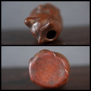 Japanese 1800s Antique BIZEN Pottery Sake Bottle Doll Tableware Old ...