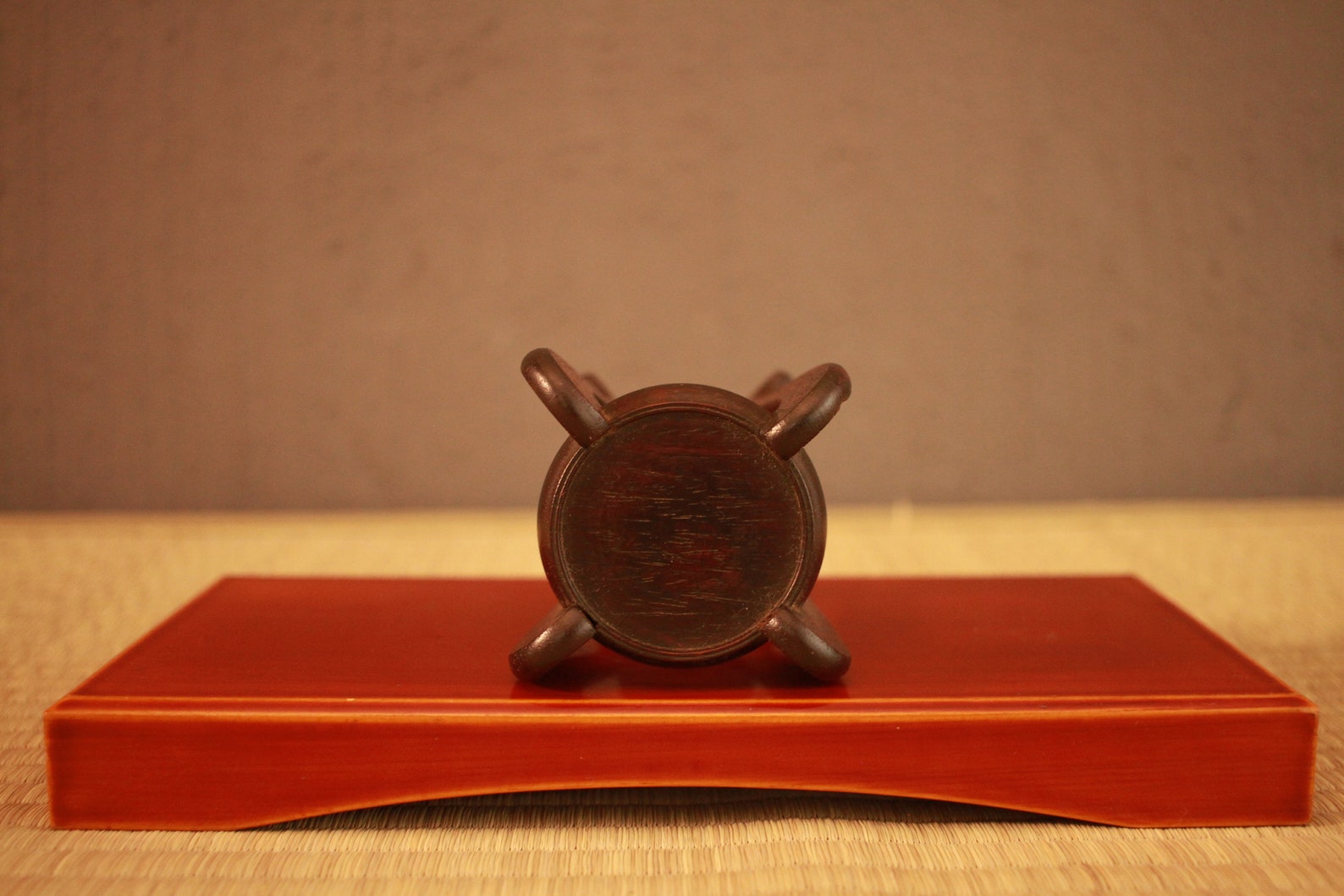 Japanese Small Wooden Carved Display Stand Decor Pedestal - Etsy