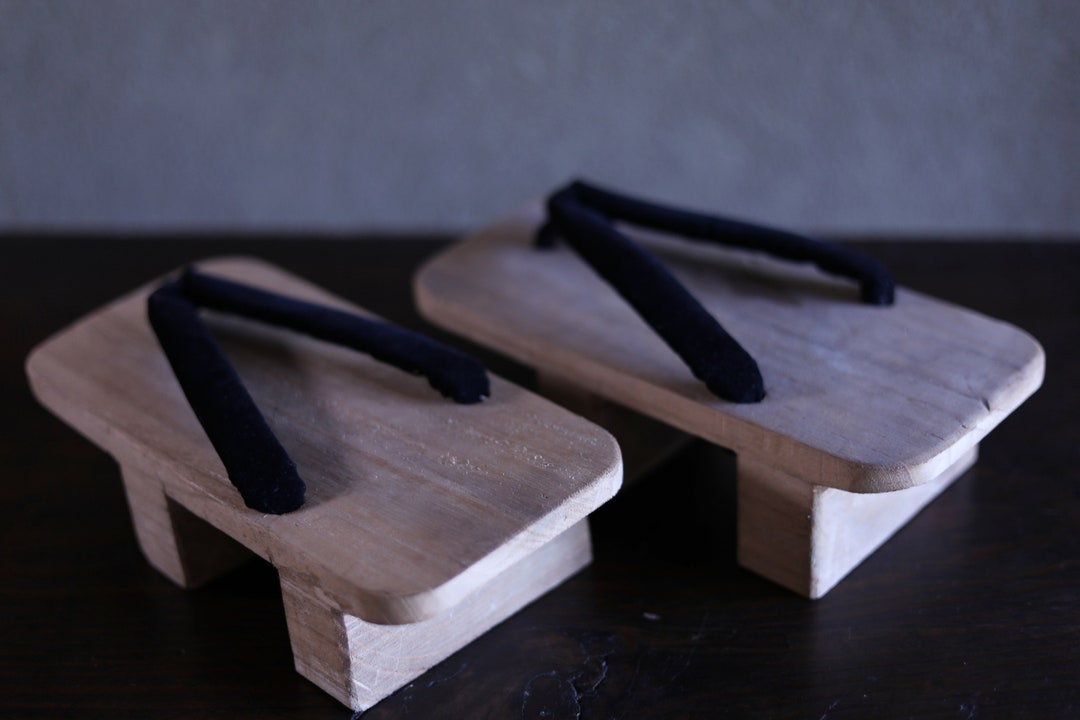 Japanese Old Vintage Clog geta Traditional Kimono Sandal Footwear ...