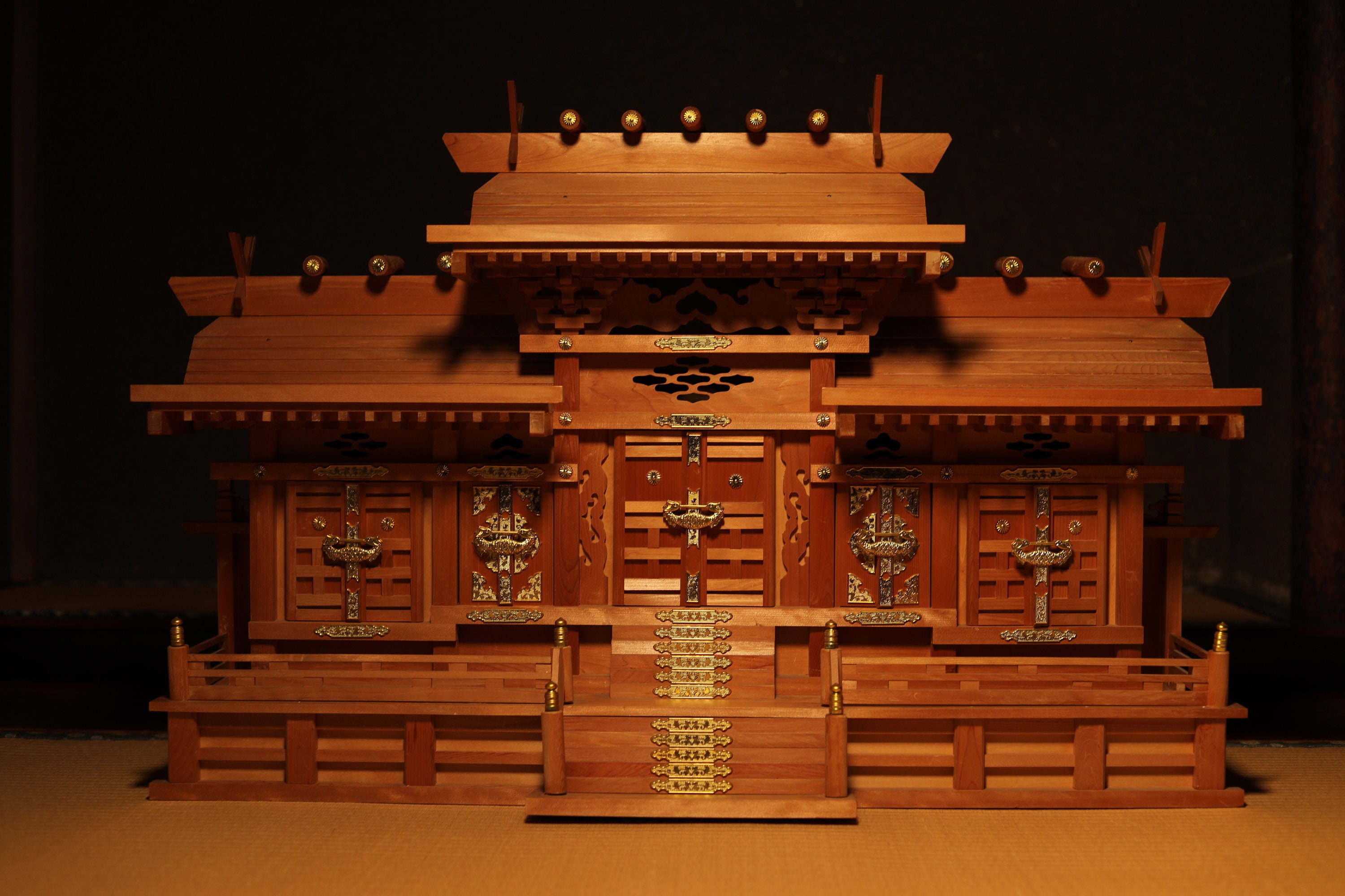 KAMIDANA Alter BIG Size Japanese Shrine Design Wooden OMAMORI | Etsy UK