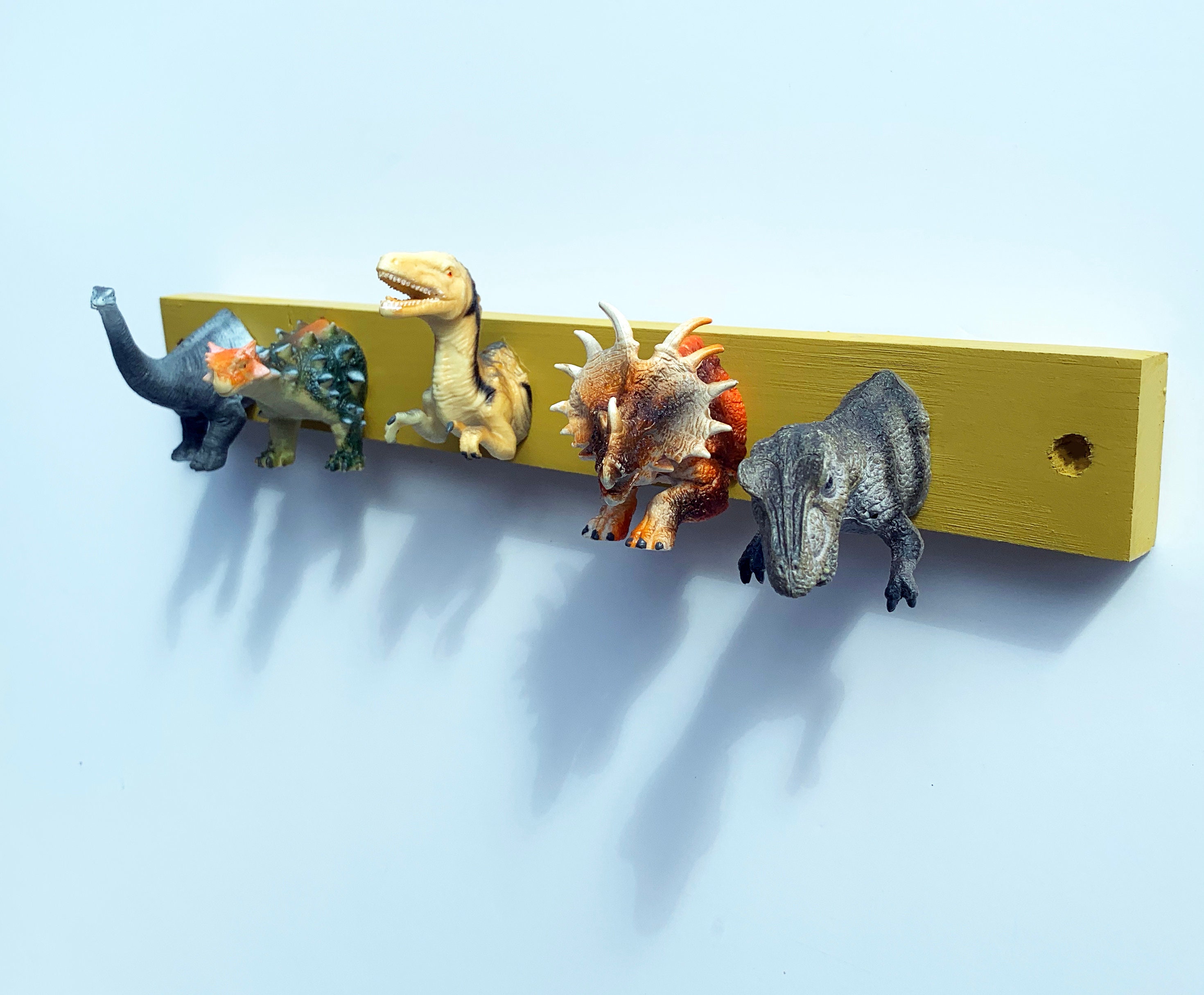 Dinosaur Coat Hook / Clothing Hook - Choose Your Colour (free UK ...