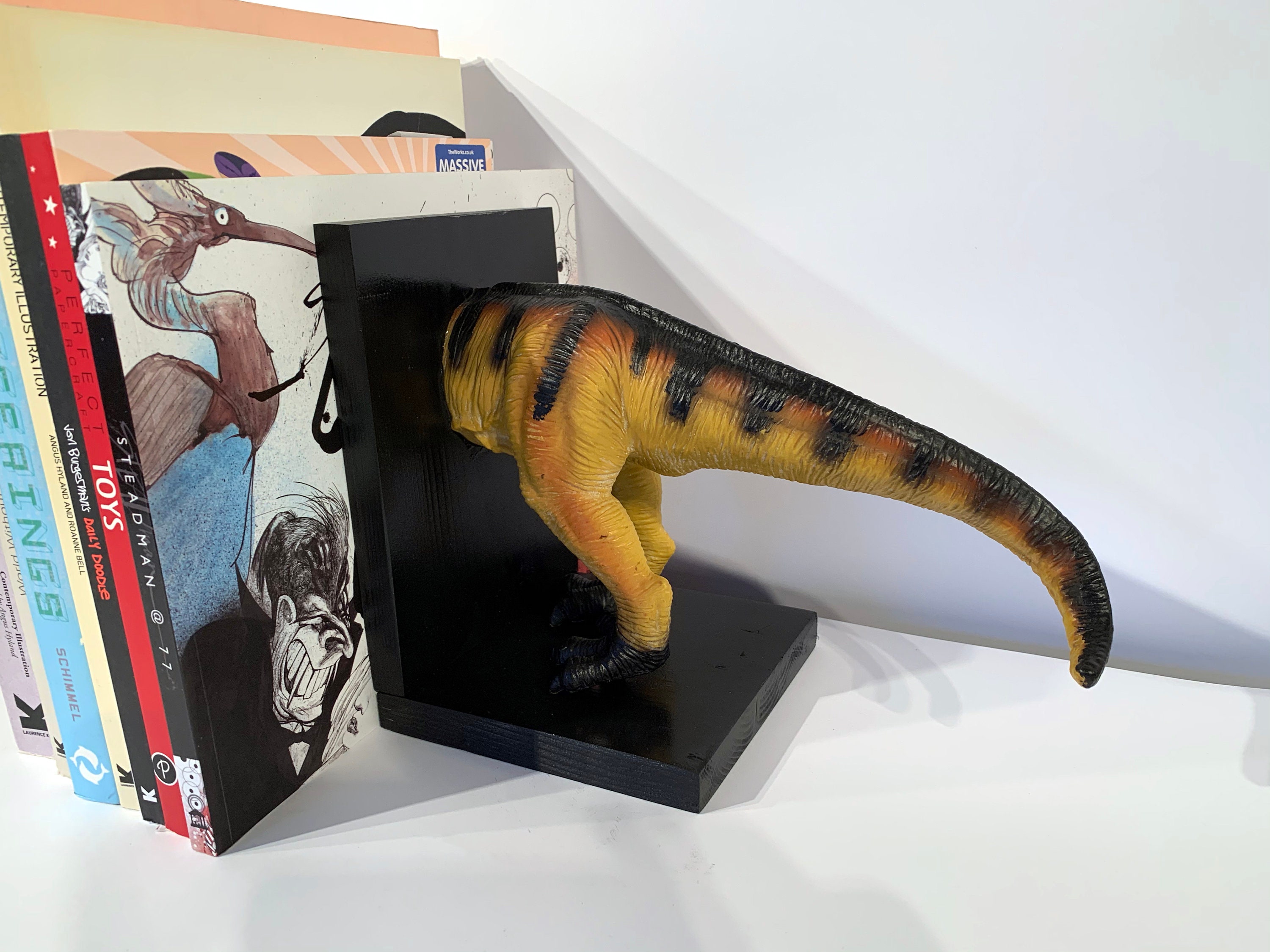 Tyrannosaurus Rex / T-rex Dinosaur Bookends Set choose Your - Etsy