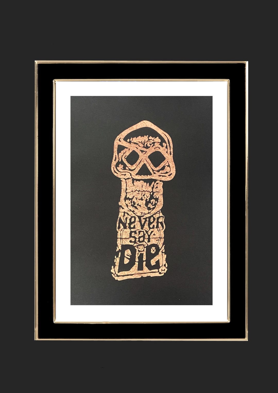 The Goonies Foiled Print, Goonies 80s Memorabilia Gift for Movie Lover ...
