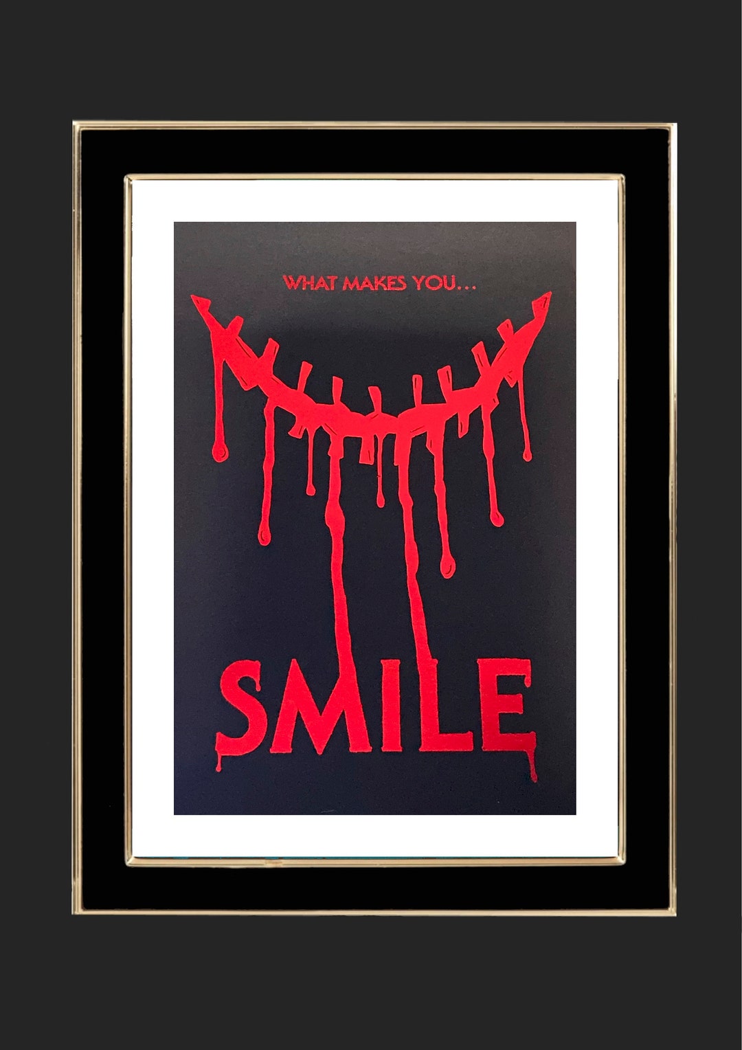 Smile Movie Poster 2022 | Horror Wall Decor | A4 A5 - Etsy