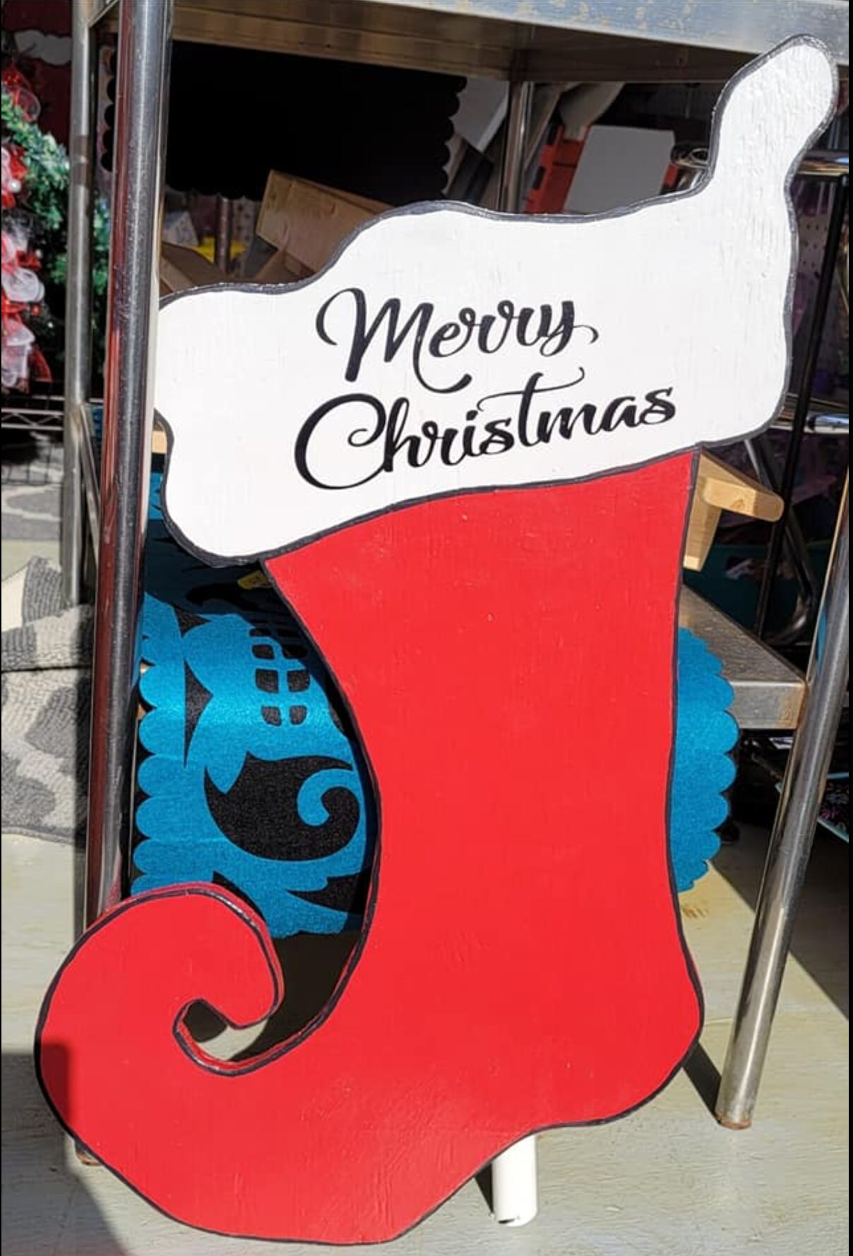 26in Yard Stockings / Wood Yard Cutouts - Etsy