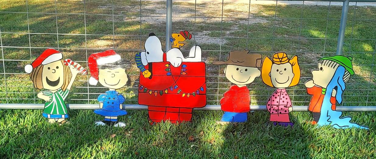2ft (6 Piece) Charlie Brown Yard Cutout Set/*please Read Item Details ...
