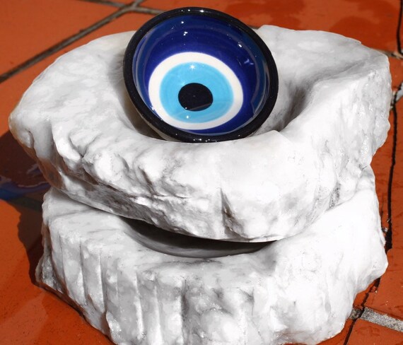 Ceramic Handmade Evil Eye Bowls | Etsy