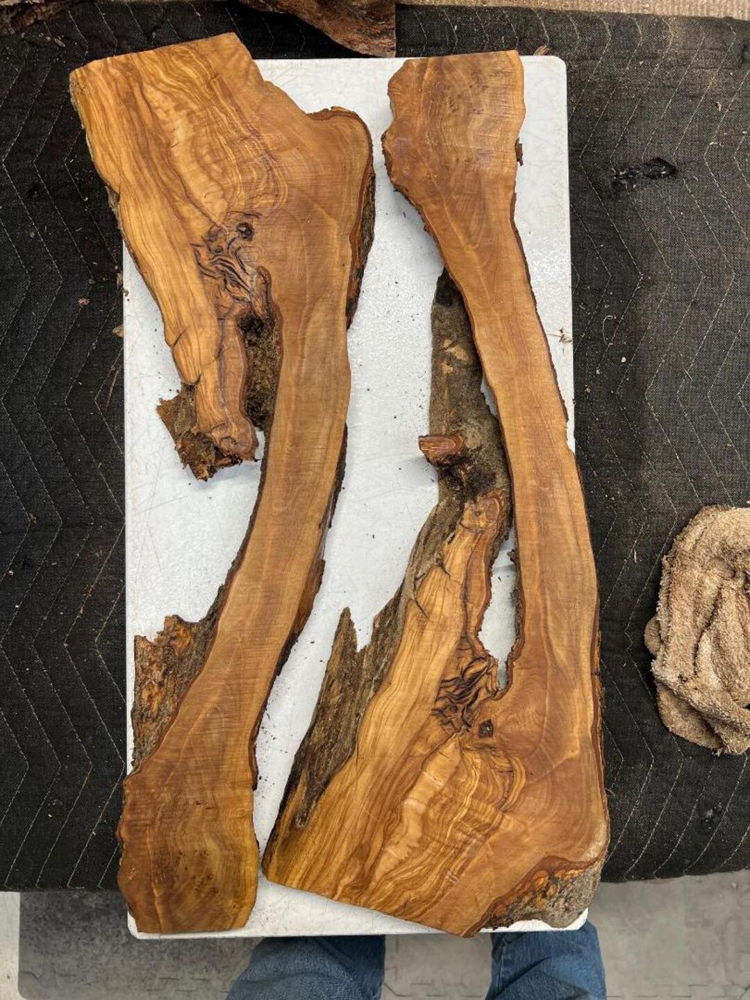 Olive Wood Slab Bundle 200 Yr Old Trees From Calif Rawcut Salvaged. You ...